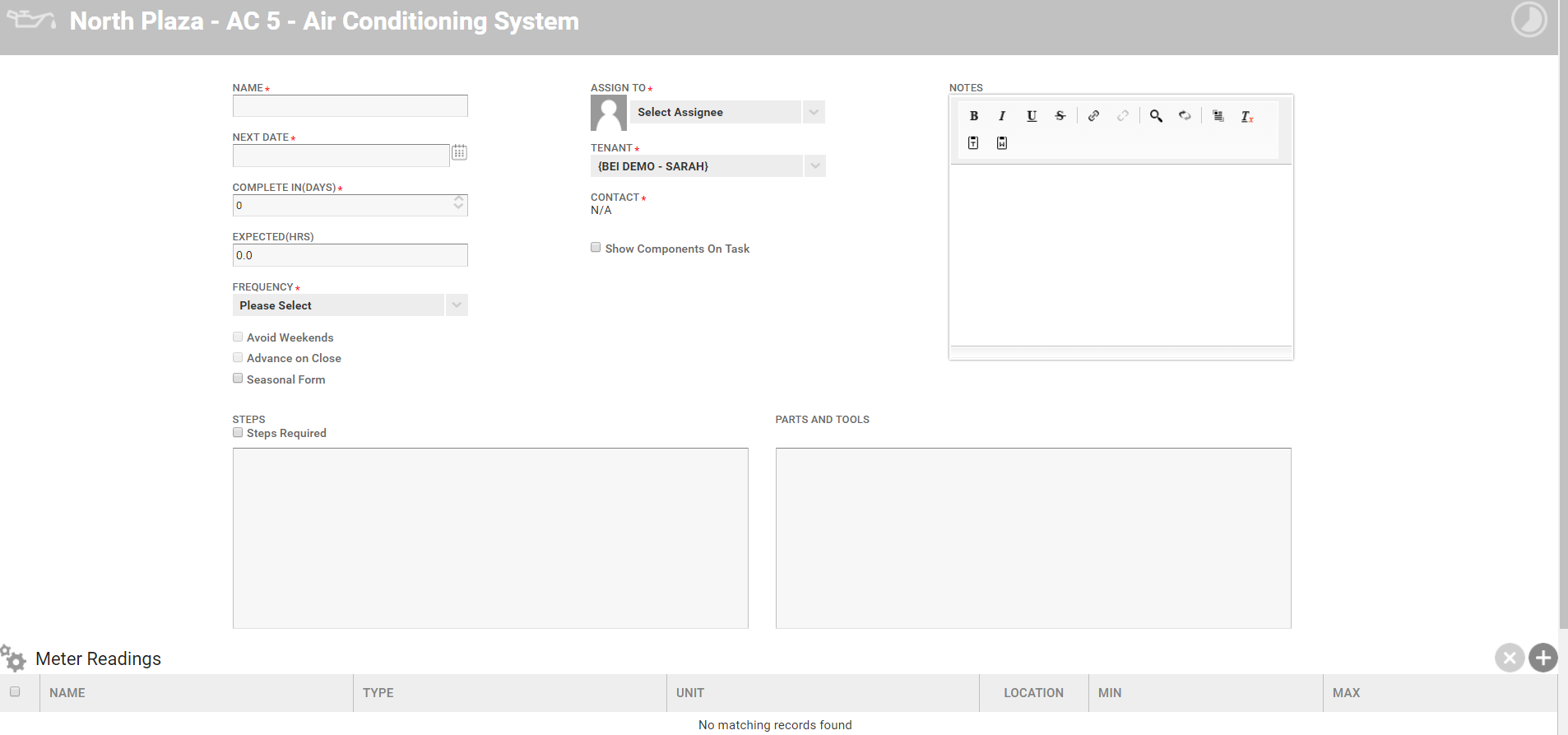 How do I add or delete a Preventive Maintenance task to a piece of ...